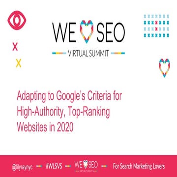 Adapting to Google's Criteria for High-Authority, Top-Ranking Websites ...