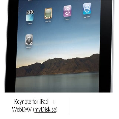 Keynote and WebDAV | PDF