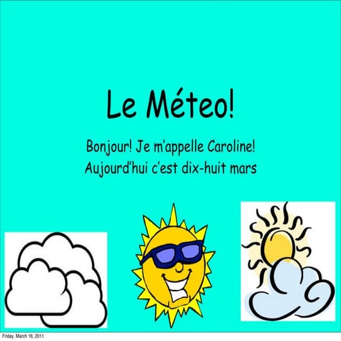 Weather Report in | PDF