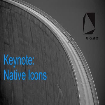 Native Keynote Icons | PPT