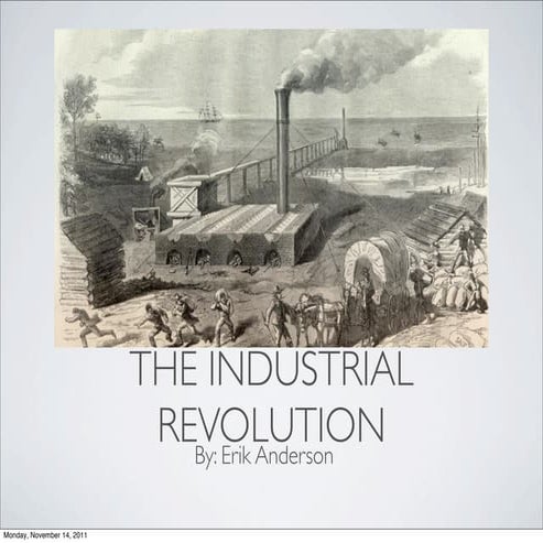 Keynote on industrial revolution | PPT