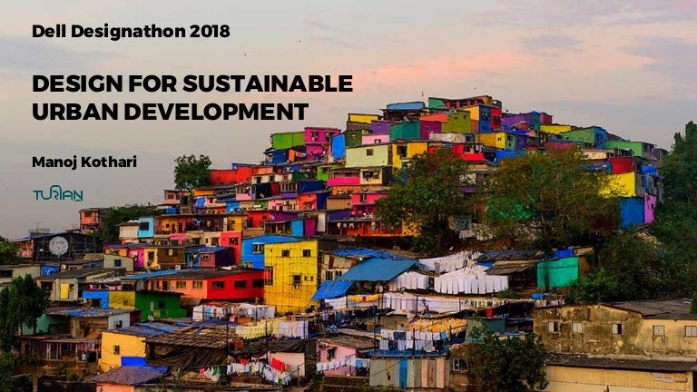 Keynote on sustainable urban development at Dell Designathon at Mumba…