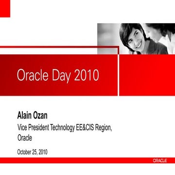 Keynote Oracle Days Final 16x9 V3alain Ppt