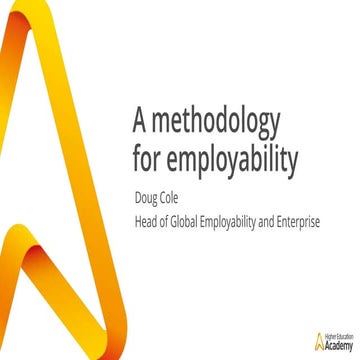 A methodology for employability | PPTX