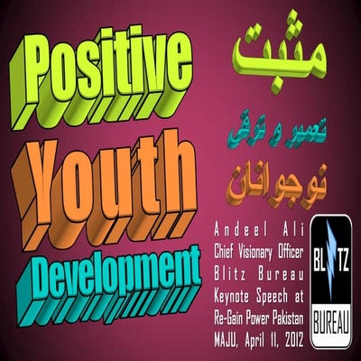 Keynote session on Positive Youth Development | PPT