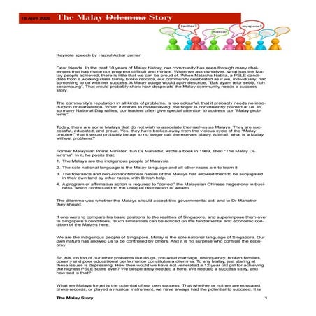 Keynote Speech | PDF