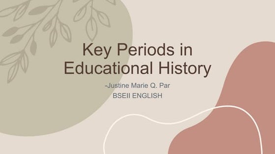 Education in primitive societies | PPTX