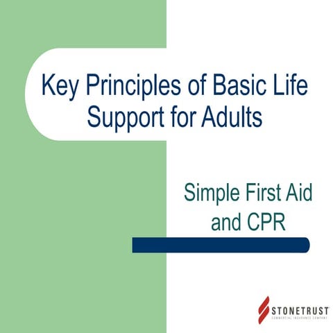 Basic life support and first aid | PPTX