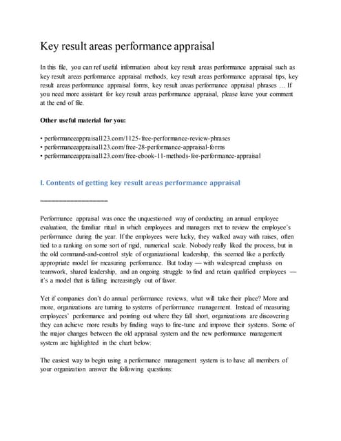 Performance management system | PPT