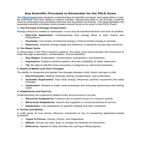 Key Scientific Principles to Remember for the PSLE Exam.pdf
