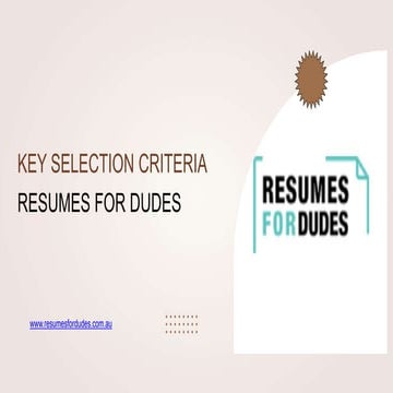Key Selection Criteria A Comprehensive Guide to Effective Candidate ...