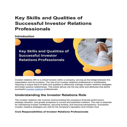 Key Skills and Qualities of Successful Investor Relations Professionals.pdf