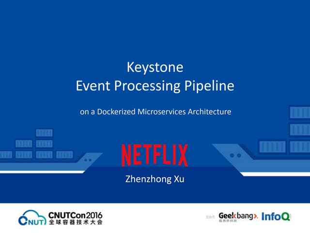 Keystone Event Processing Pipeline On A Dockerized Microservices 2827