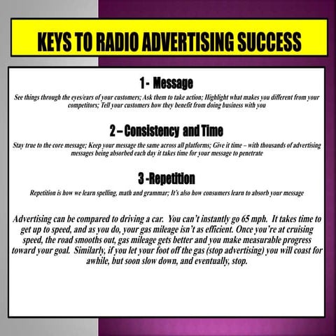 Keys to Successful Advertising | PPT