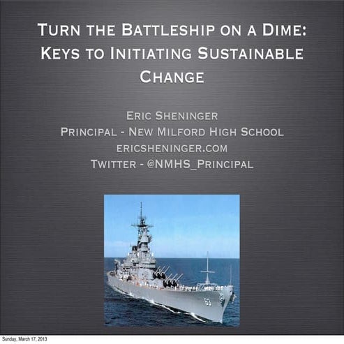 Keys to Sustaining Change | PDF