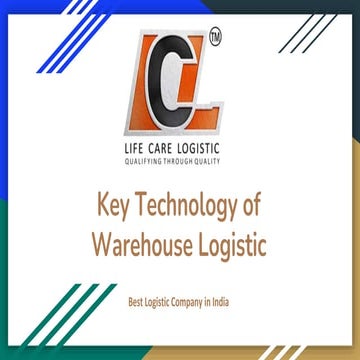 Key Technology of Warehouse Logistic.pptx
