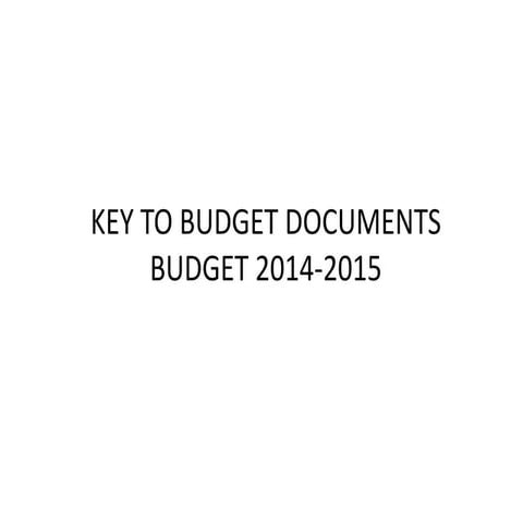 Budget making process in india | PPTX