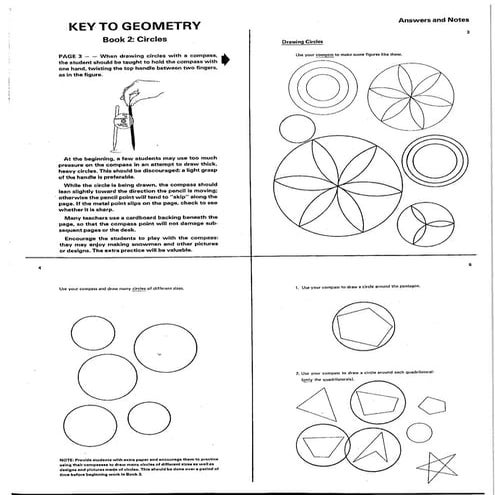 Key to Geometry - 2 - Answer Key | PDF