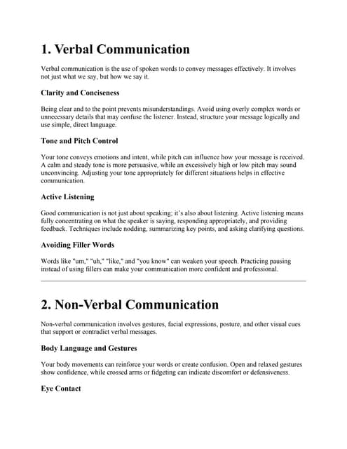 Interpersonal communication | PPT