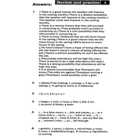 Key To Review Unit 4 Pdf