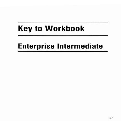 Key to workbook | PDF