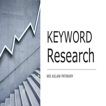 Keyword research | PPT