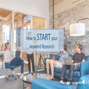 How to start your keyword research | PPTX