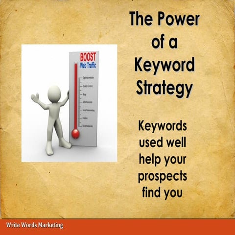 How to Develop Your Keyword Research Strategy | PPT