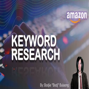 Keyword Research - Amazon | PPTX | Search | Internet