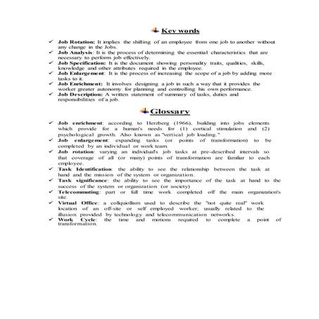 Key words | DOCX | Human Resources | Business