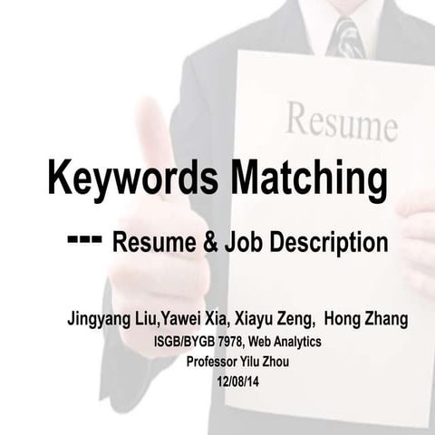 Keywords matching | PPT
