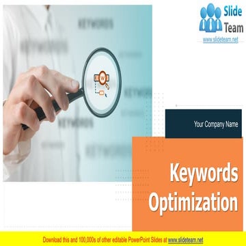 Keywords Optimization PowerPoint Presentation Slides | PPT