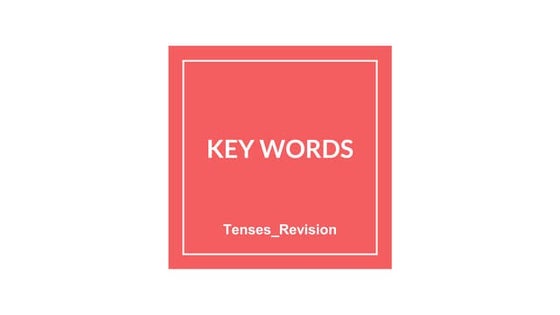 Mixed tenses | PPT