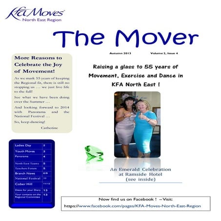 Kfa moves north east newsletter autumn 2013 | PDF