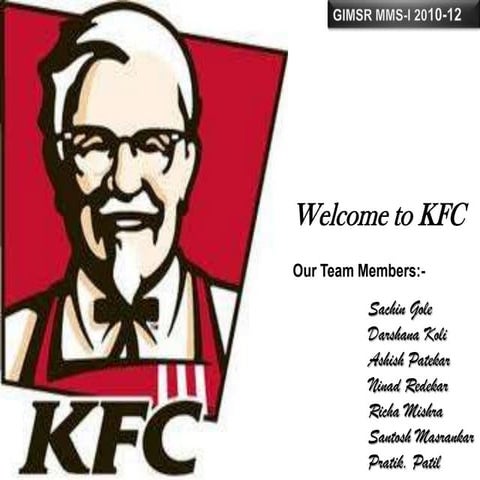 Kfc | PPTX