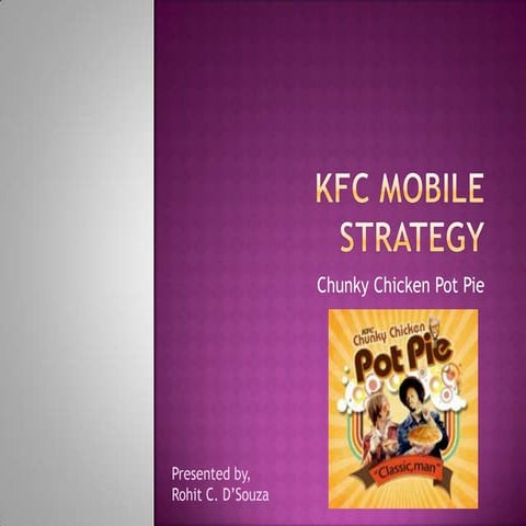 KFC Mobile Strategy | PPTX