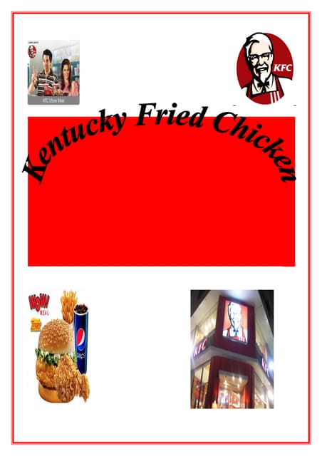 Casestudy on KFC through the lens of Proffesional ethics and values | PPTX