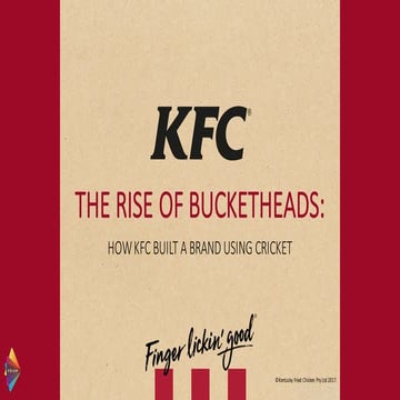 Sally Spriggs' (KFC) presentation at Mumbrella's Sports Marketing ...