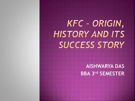 KFC | PPT