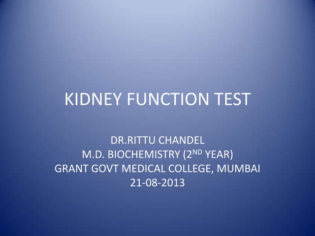 Liver function tests | PDF