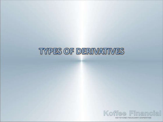 Derivatives | PPT