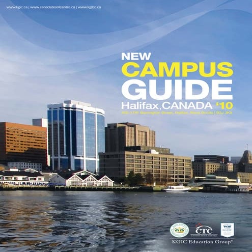 Kgic Edu Campus Guide Halifax Nova Scotia Canada | PDF