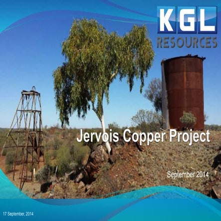 KGL Resources (ASX:KGL) Investor Presentation September 2014 | PDF