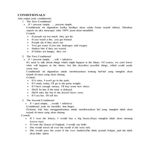 CONDITIONAL SENTENCE type 0, 1, 2, 3.pptx