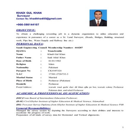 Khadi Gul cv | DOCX