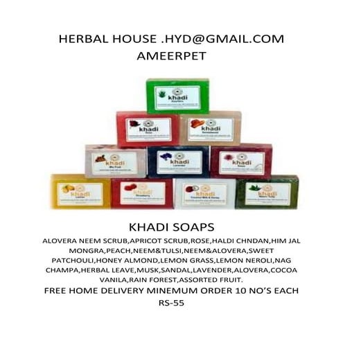 Khadi soap only | PDF