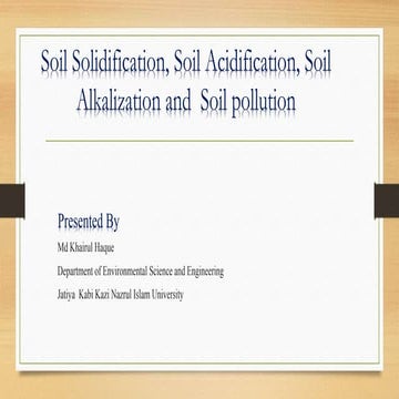 Presentation Soil Solidification | PPT