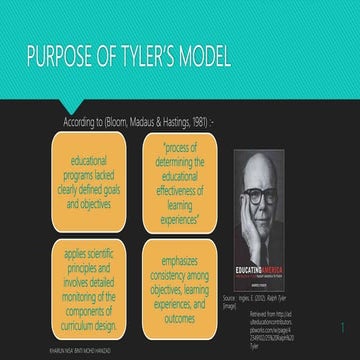 TYLER'S MODEL (Khairun Nisa') | PPT