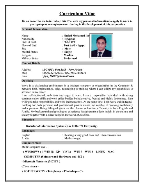 Charbel Nassar CV 2016 | DOCX