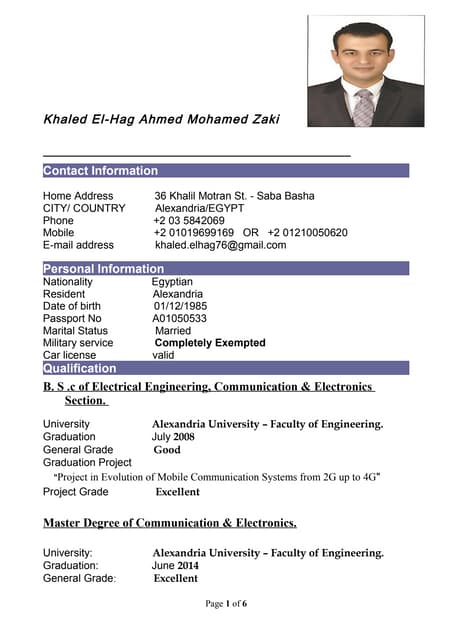 Instrumentation supervisor cv | DOC